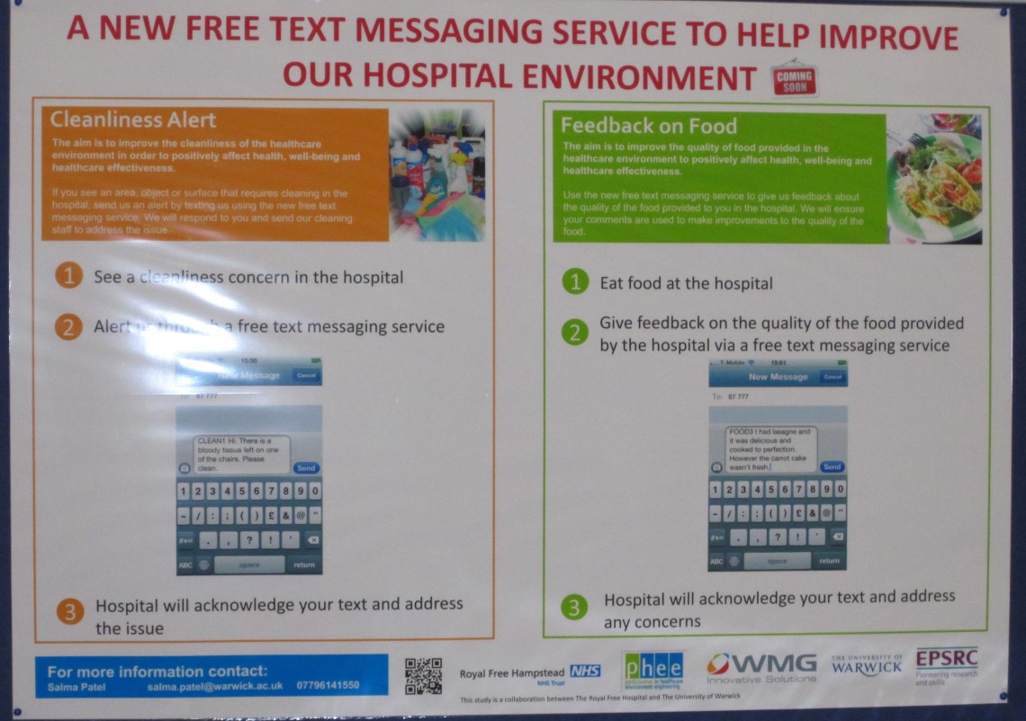 The use of text messaging to collect real-time feedback in a NHS ...